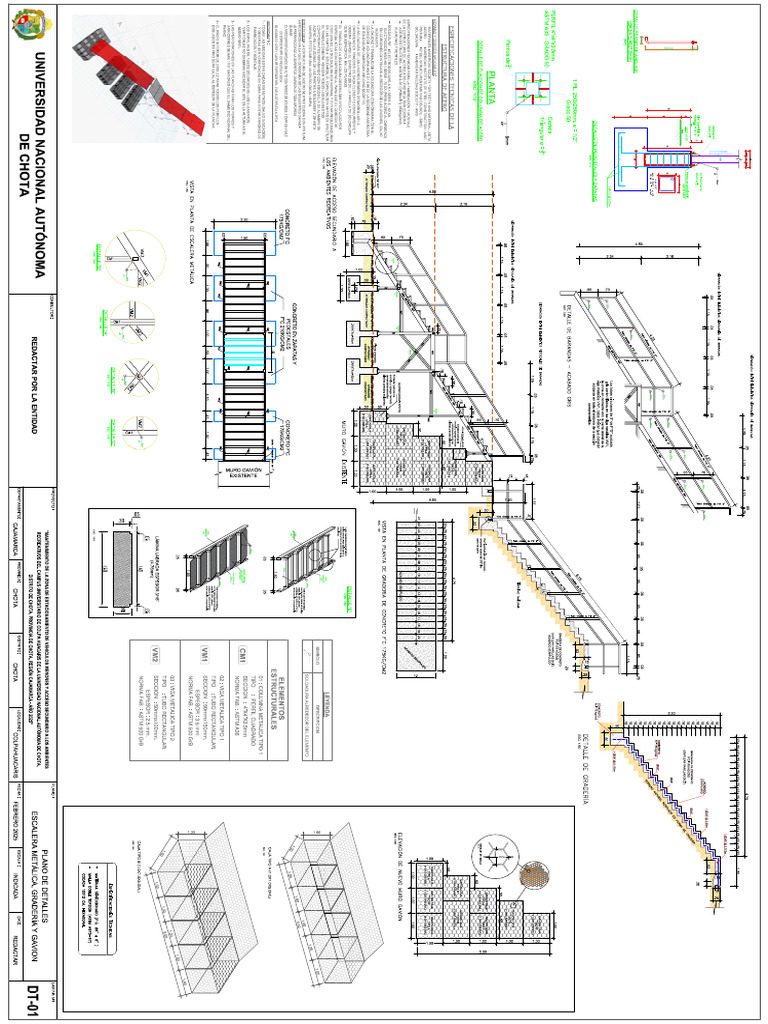 Plano Dt01 Detalles - en A01 | PDF