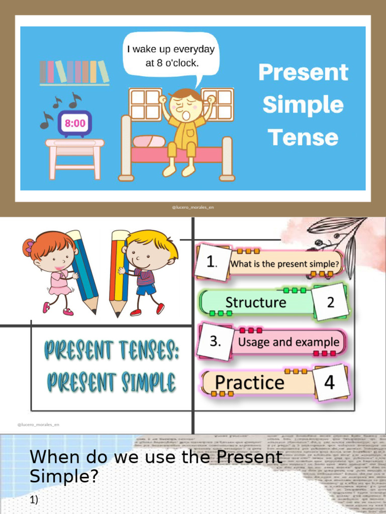 Present Simple | PDF | Linguistic Typology | Language Families