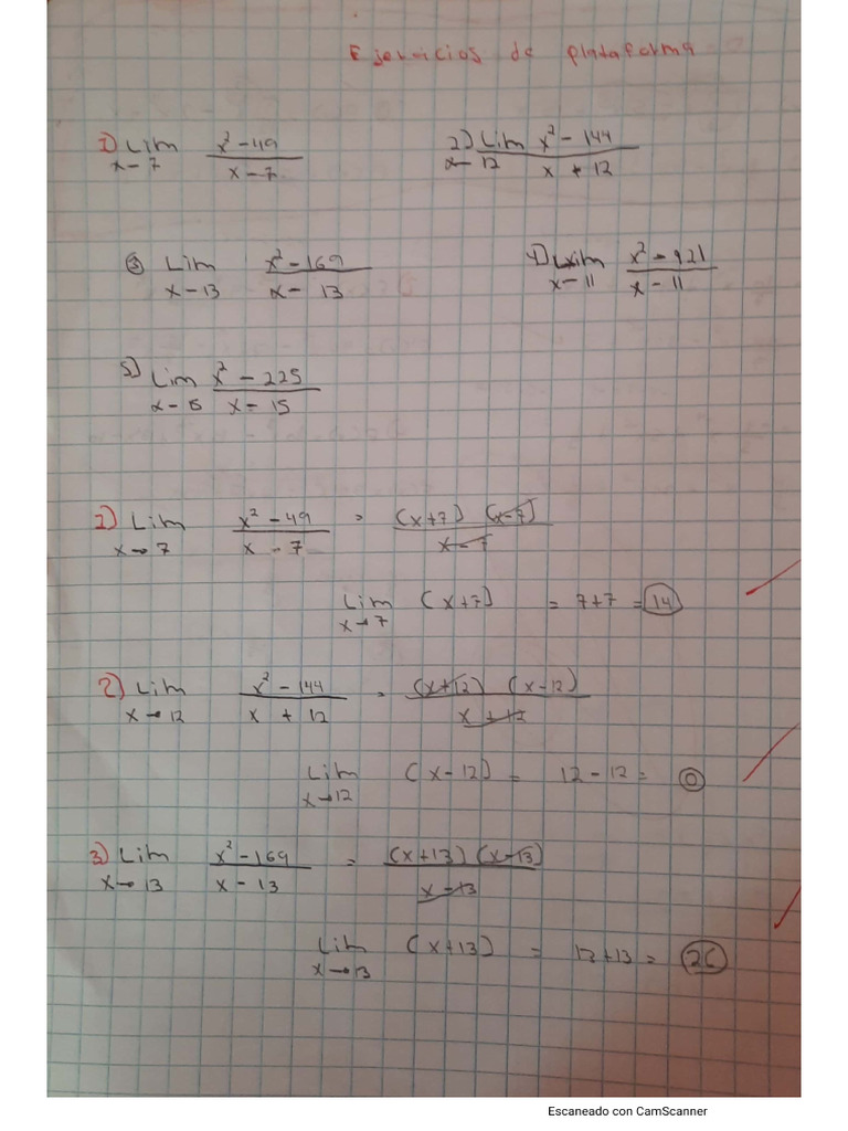 Ejercicios de plataforma | PDF