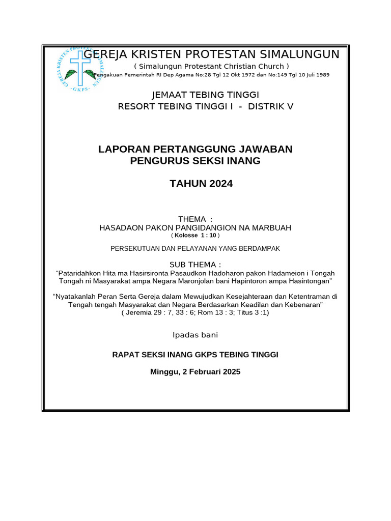 SAMPUL LPJ INANG | PDF