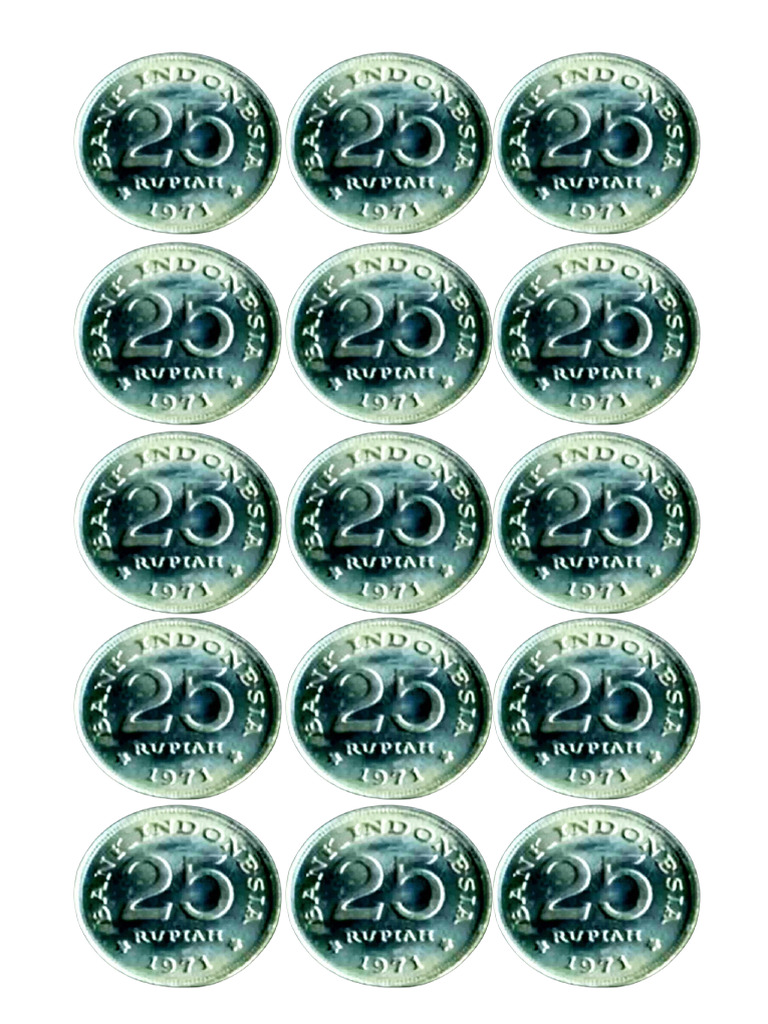 Uang Mainan Logam Cetak | PDF