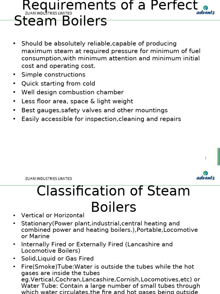 Industrial Boilers-Training | PDF | Boiler | Steam
