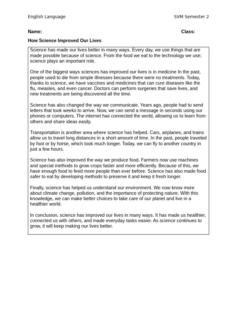 Science and Technology SVM 2 Reading | PDF | Agriculture | Science