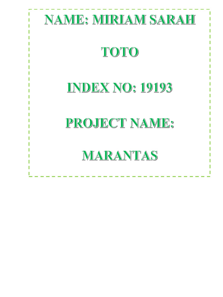 Name Tag | PDF