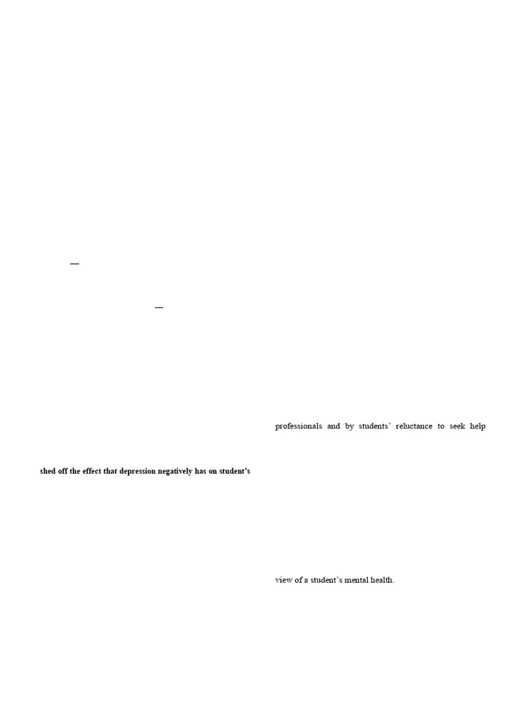 Early Detection of Student Depression Using Deep Learning Algorithms ...