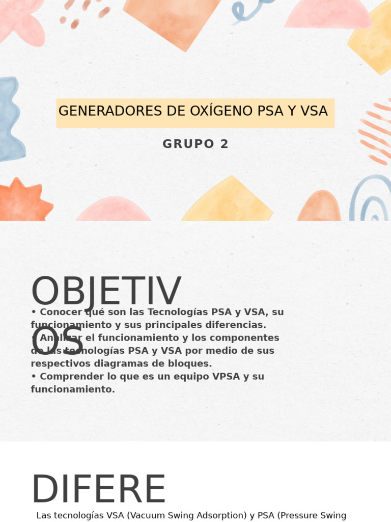 Tecnologías PSA y VSA: Guía Básica | PDF | Adsorción | Oxígeno