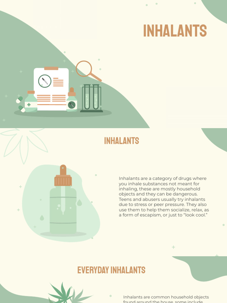 Inhalants Presentation | PDF