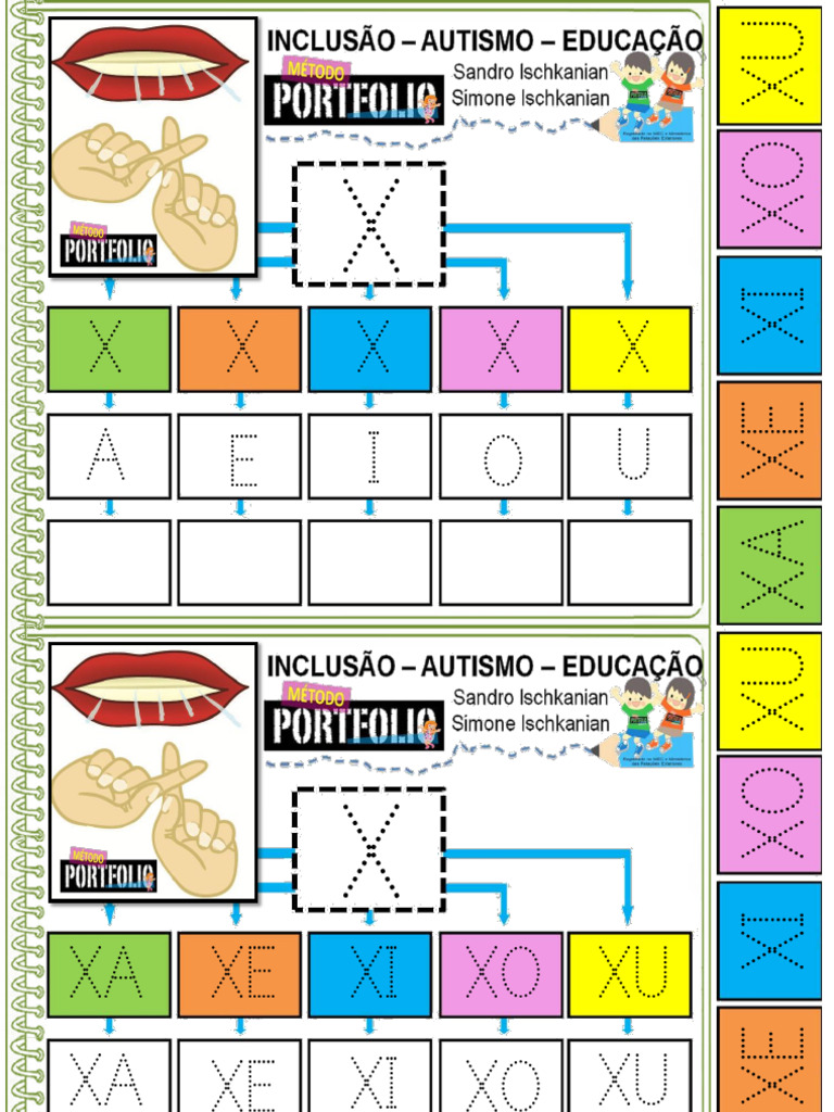 Silabas e Palavras Xa Xe Xi Xo Xu | PDF