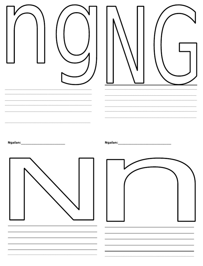 NG, N Letters | PDF