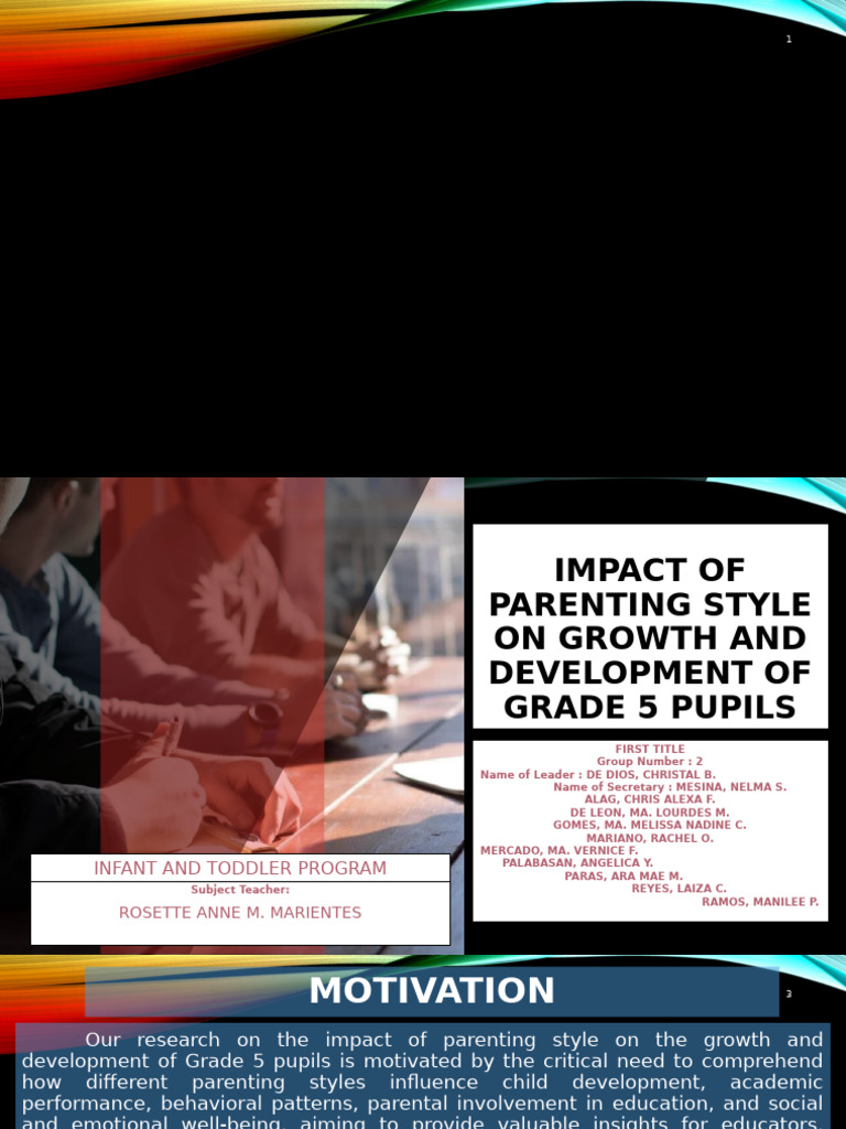 GROUP 2 Presentation | PDF | Parenting | Child Development