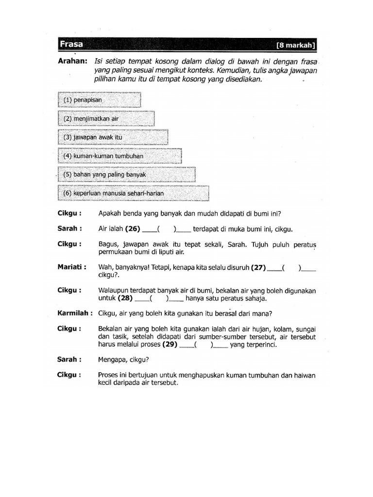 P5 Malay Practice 1 - (5) | PDF