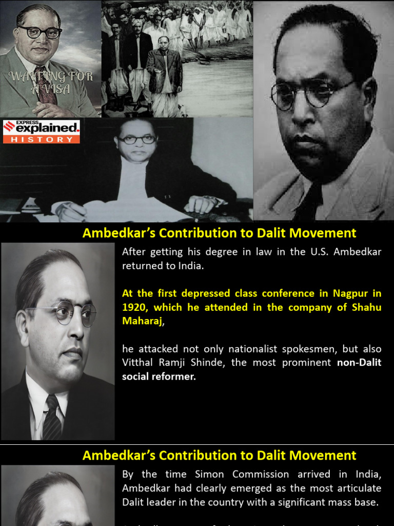 Unit –VII Dalit & Social movement – | PDF