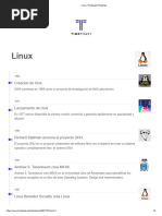 Historia y Evolución de Linux | PDF | Unix | Distribución de Linux