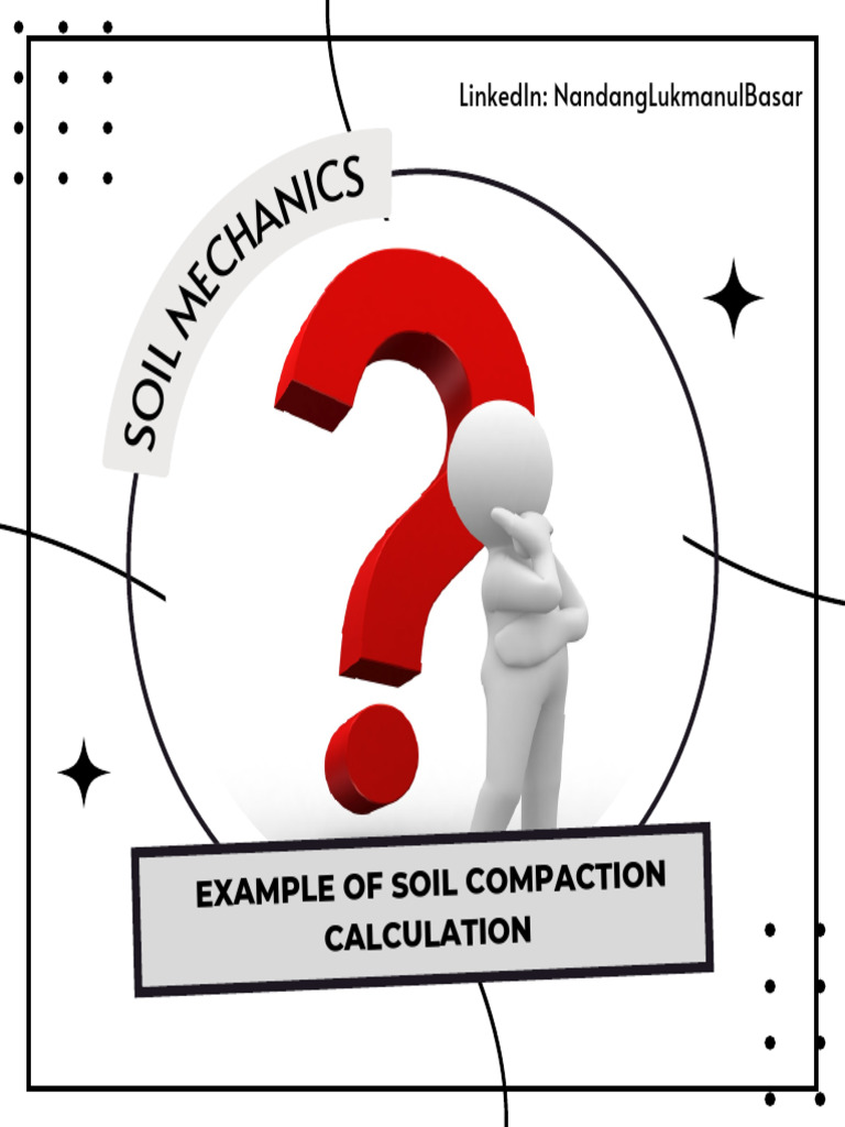 Example Of Soil Compaction Calculation | PDF