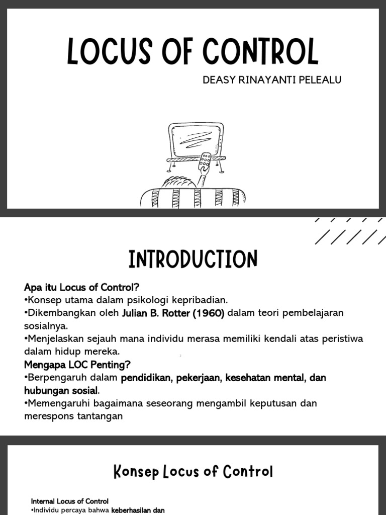 Bab 01 LOCUS OF CONTROL - OK | PDF