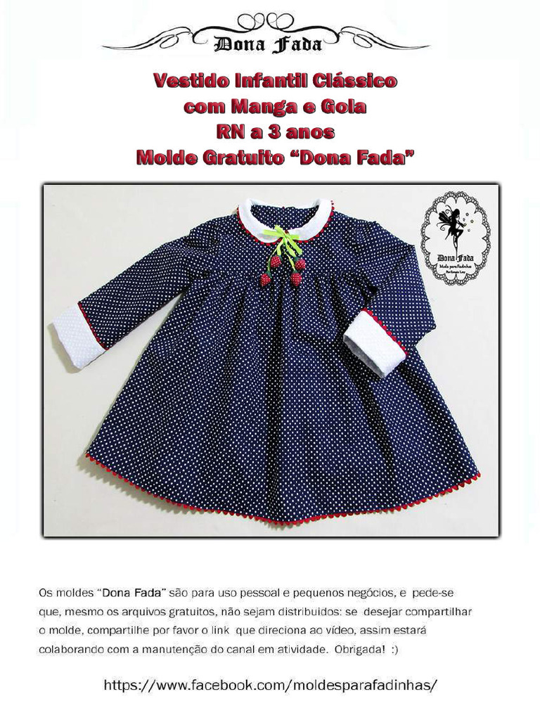 Vestido infantil classico | PDF