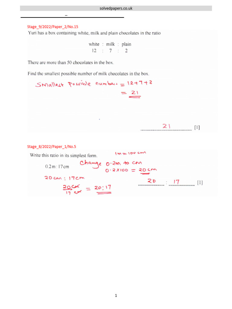 2022-Ratio-and-Proportions-checkpoint_sec_1_Progression-mathematics_solved | PDF