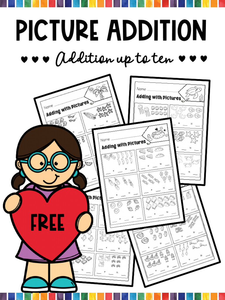 Addition with Pictures Guide | PDF