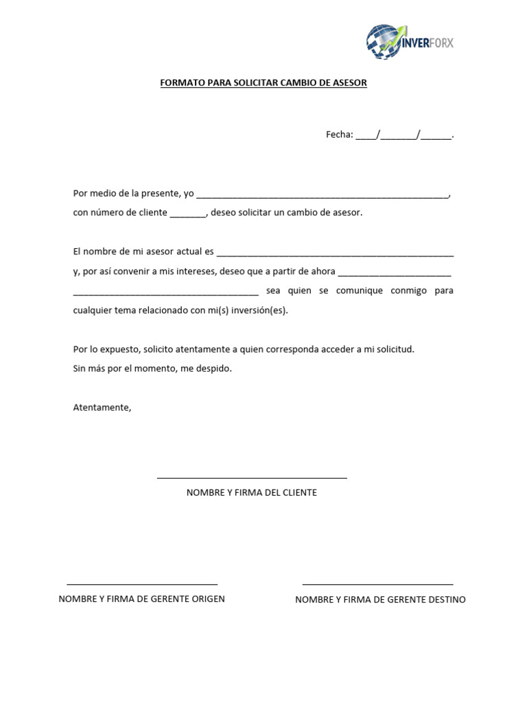 Cambio Asesor | PDF