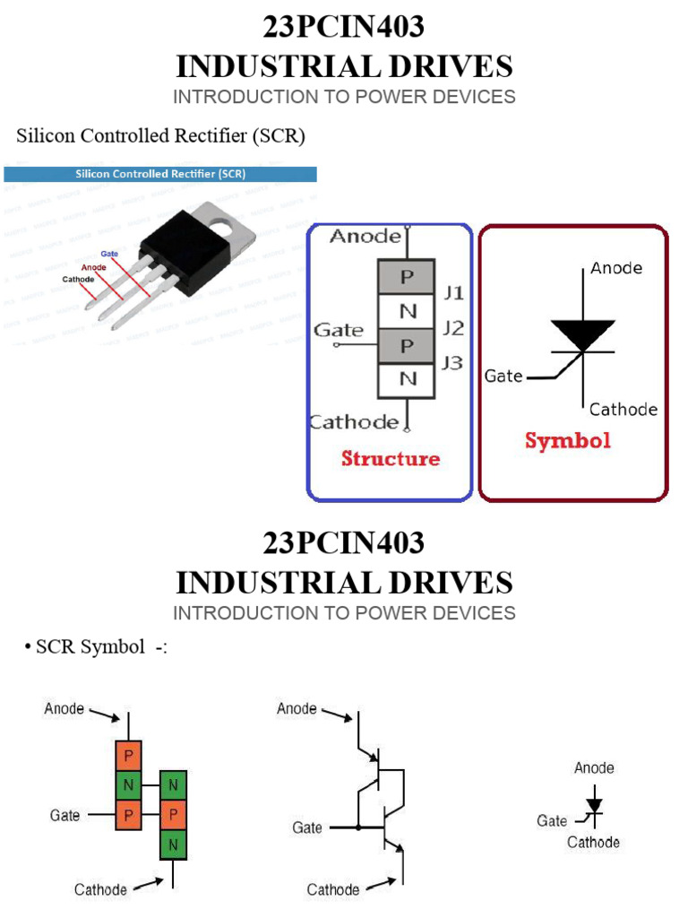 Understanding Silicon Controlled Rectifiers | PDF | Electrical Components | Electronics
