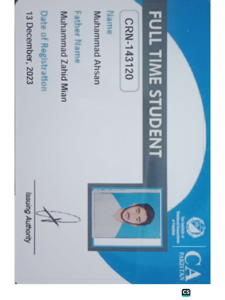 FTS Card | PDF