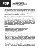 Letter to the Editor: Class 8 Guide | PDF