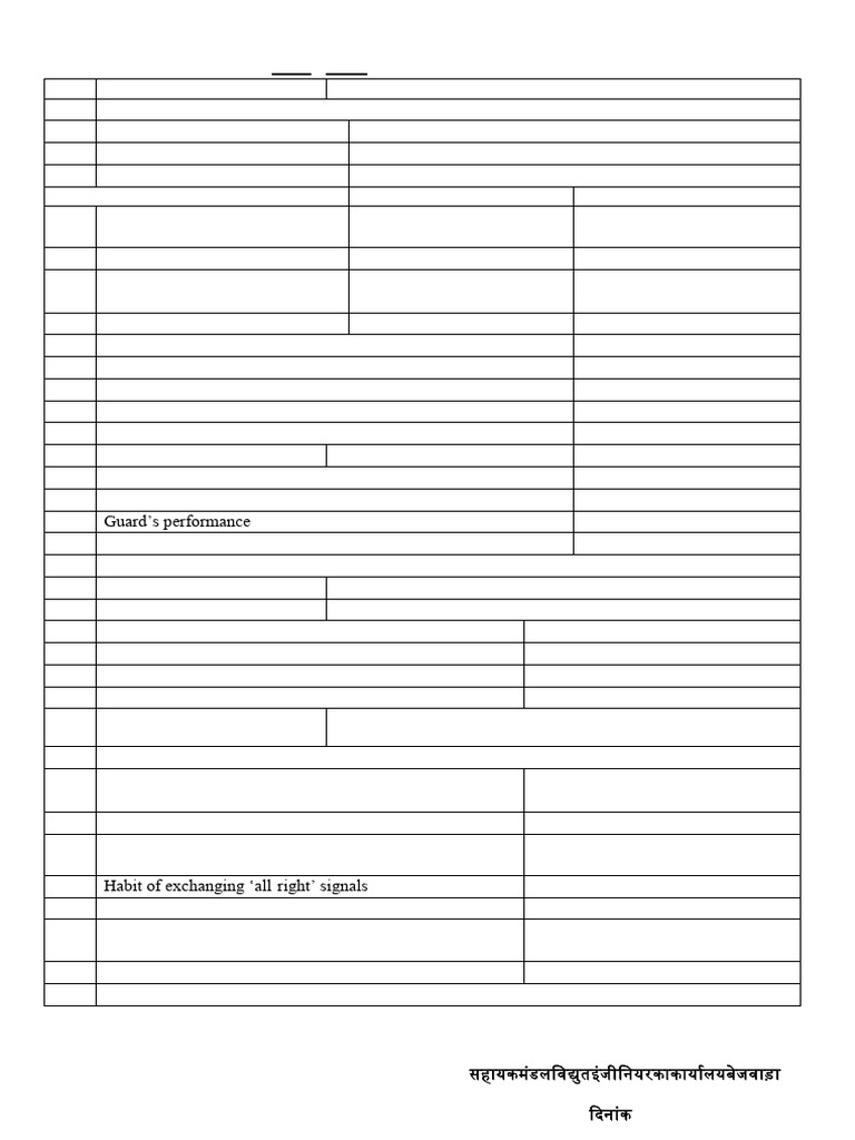 Footplate Inspection by Shri JVB Chandra Rao 12806 | PDF