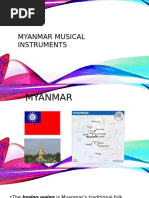 Traditional Instrument of Myanmar & Arts | PDF | Musical Instruments ...