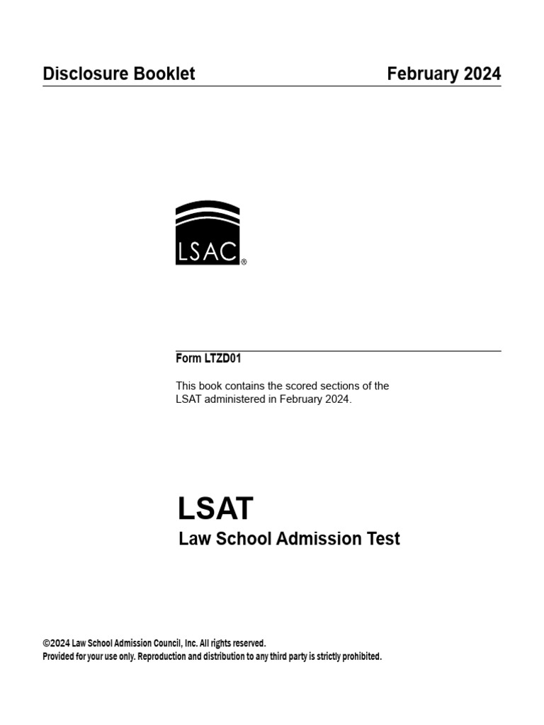 Feb 2024 lsat | PDF | Coffee | Argument
