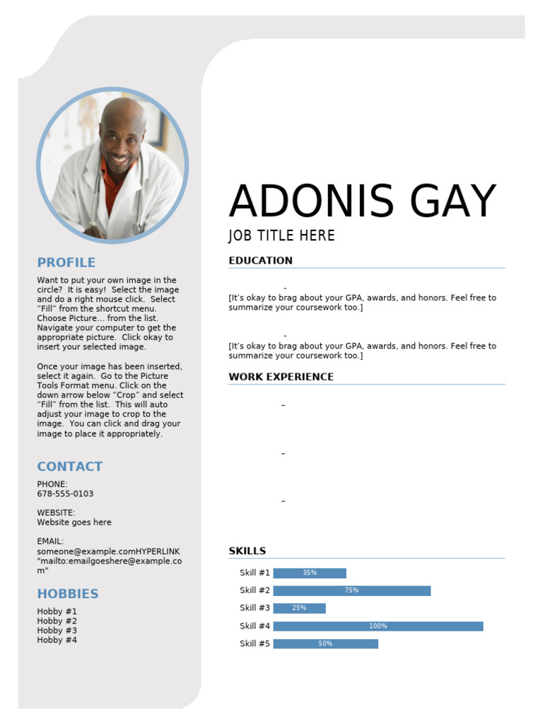 Application Resune Sample 1 | PDF