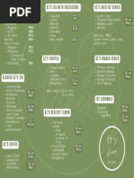 ZUS Coffee Menu Prices & Top Picks Guide | PDF