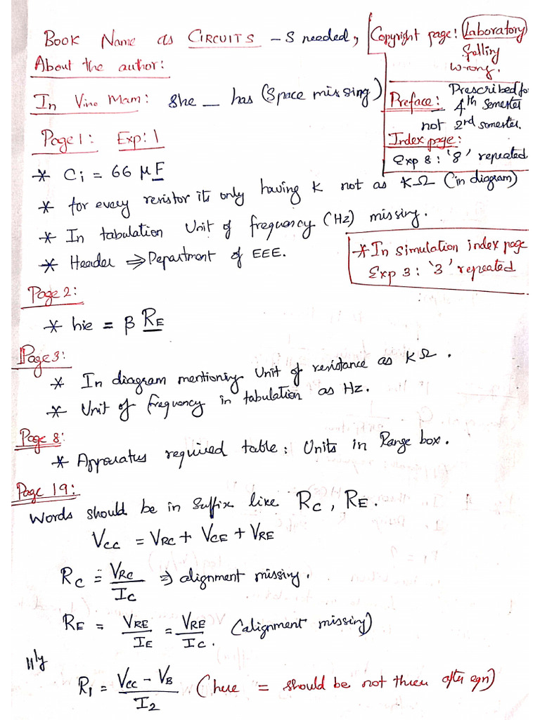 LIC Manual Book Corrections | PDF