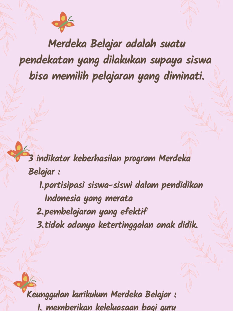 Merdeka Belajar | PDF
