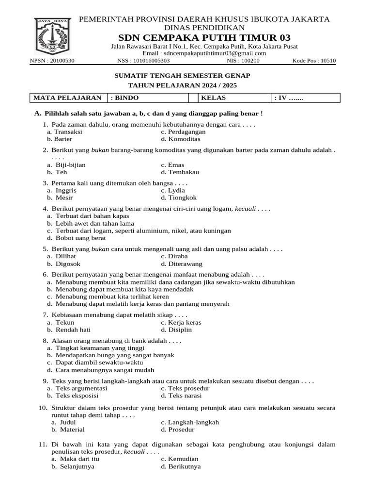 STS SMT2 Bindo | PDF