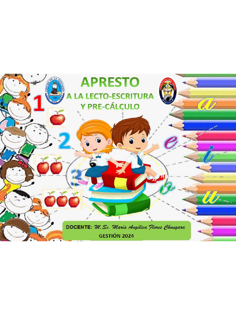 Diapositiva PSICOMOTRICIDAD Y APRESTAMIENTO | PDF