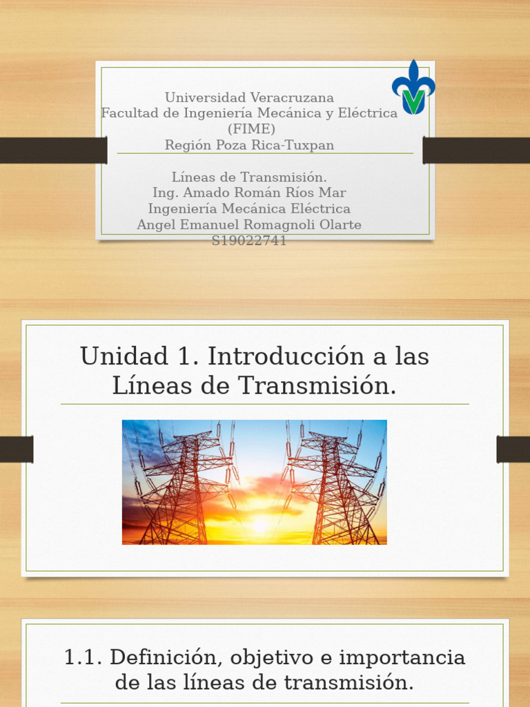 Introducción a Líneas de Transmisión | PDF | Transmisión de energía ...