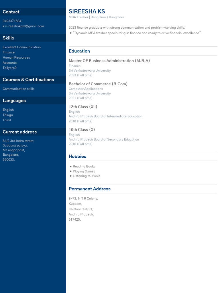 Foundit Resume_1725266683792 | PDF