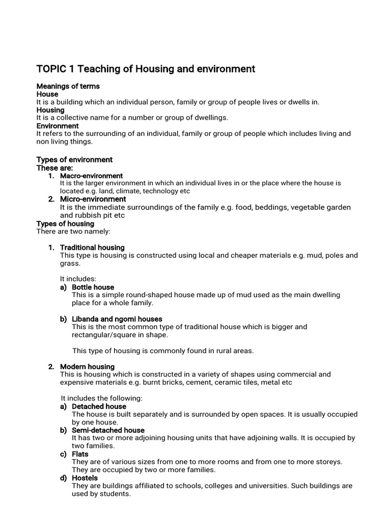 HEC Module 1 Summary Notes | PDF