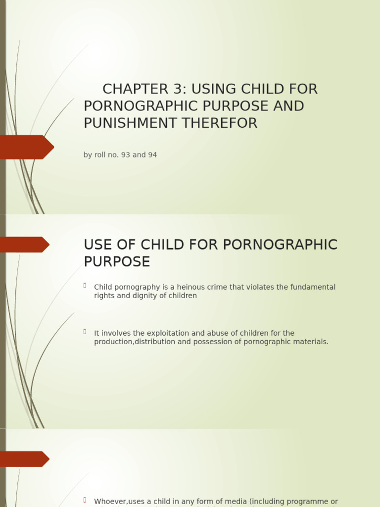 posco act | PDF | Obscenity | Sex And The Law