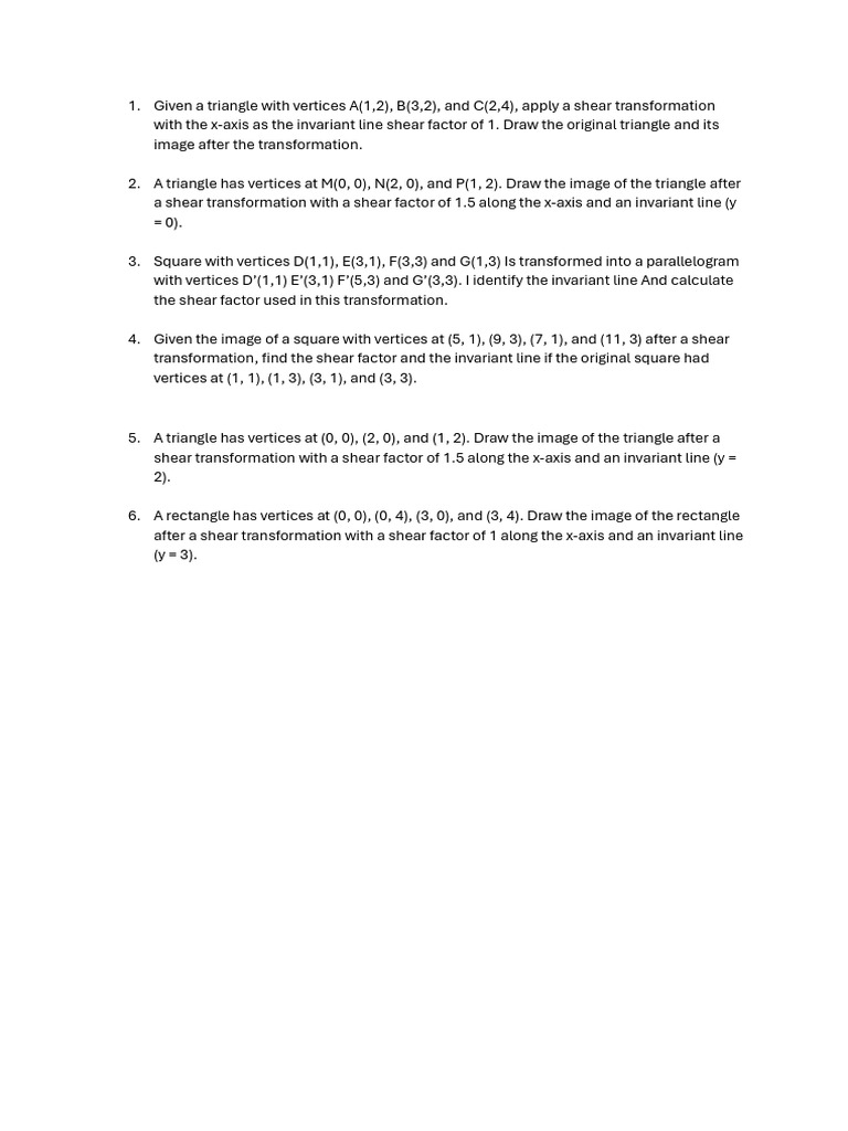Shear | PDF