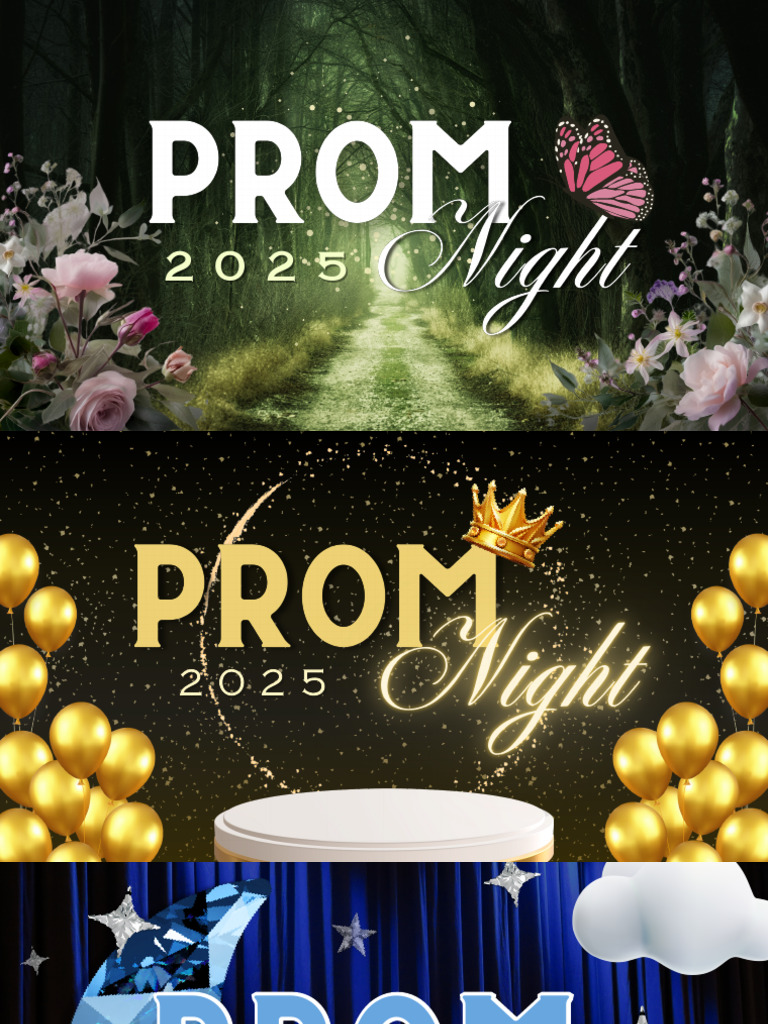 Copy of Prom Night Backdrop Slides | PDF