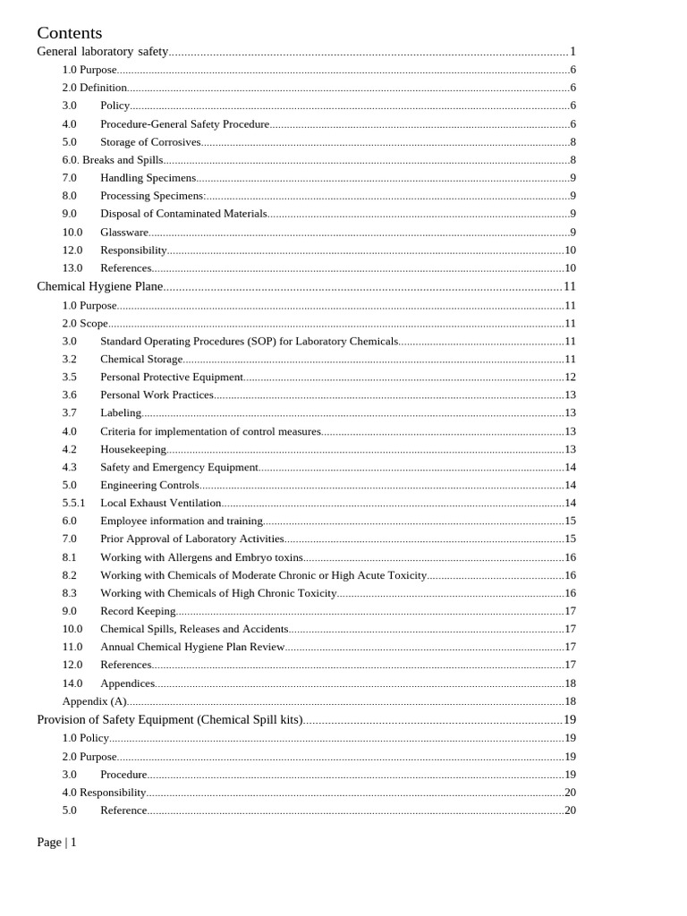 General laboratory safety | PDF | Safety | Laboratories