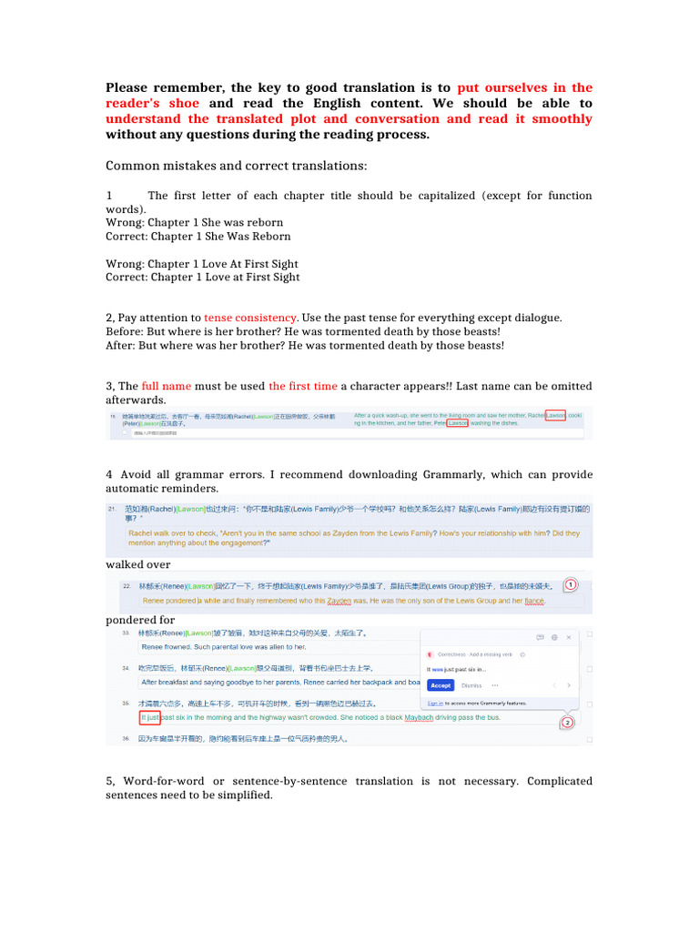 Essential Tips for Accurate Translation | PDF | Translations | Linguistics