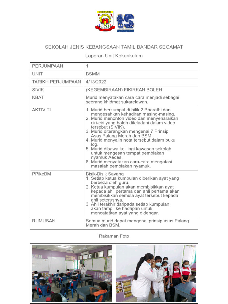 Laporan BBSM 1 | PDF