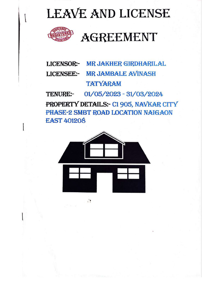 Rent Agriment | PDF