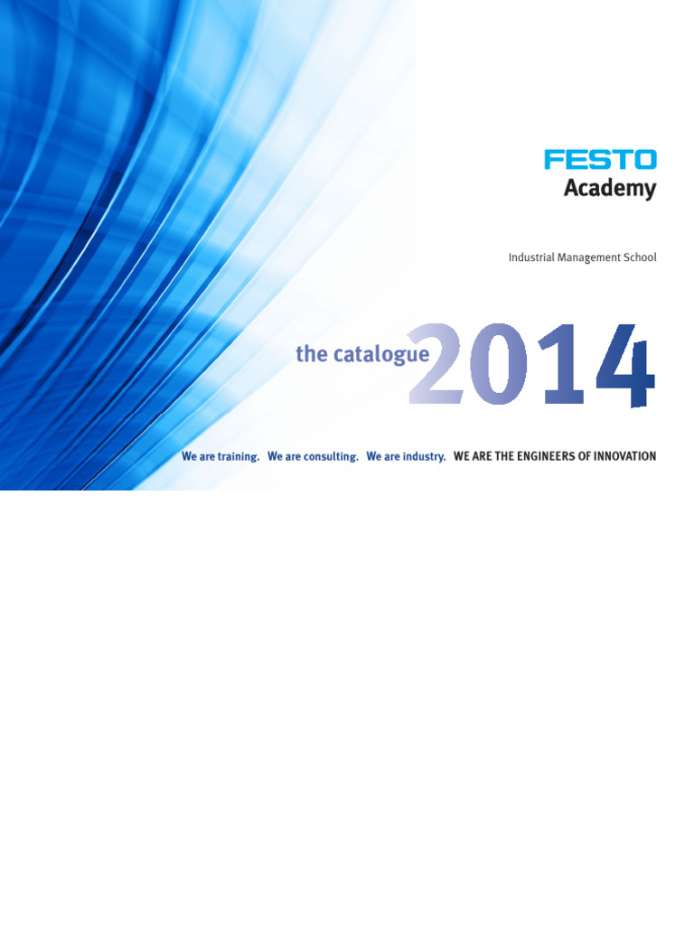 Festo Academy Training Solutions Overview | PDF | Leadership | Project ...