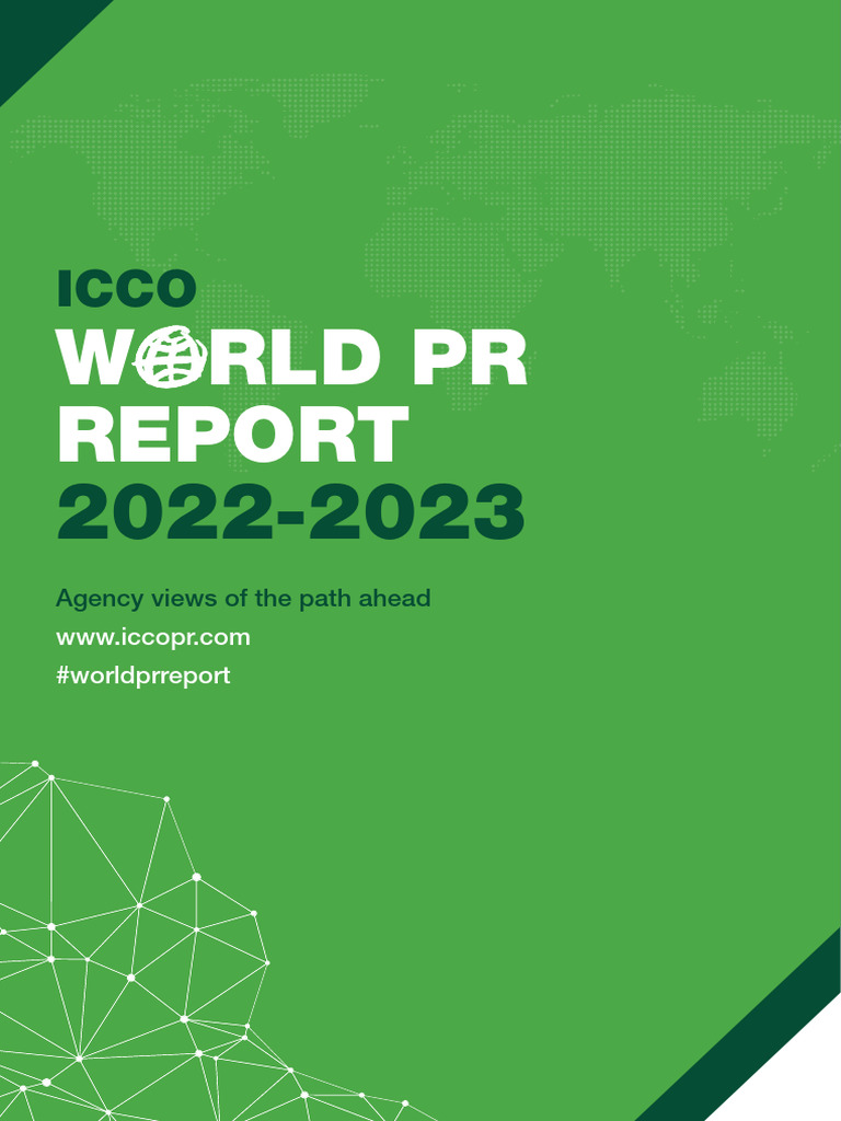 ICCO World PR Report 2022-2023 Insights | PDF | Cost Of Living | Recession