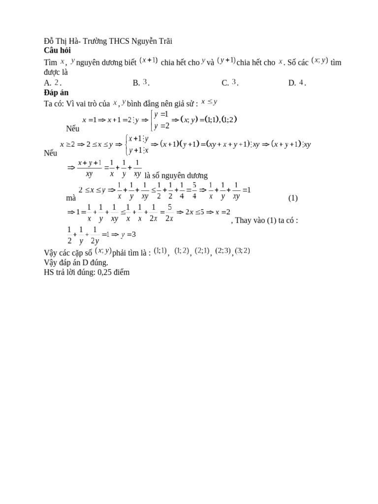 Toán - Phan1 - Câu 5 - 5 | PDF