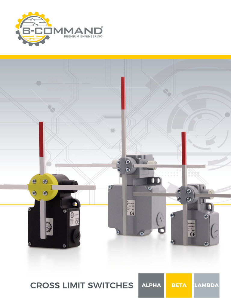 Cross Limit Switches for Heavy Industry | PDF | Electrical Wiring | Switch