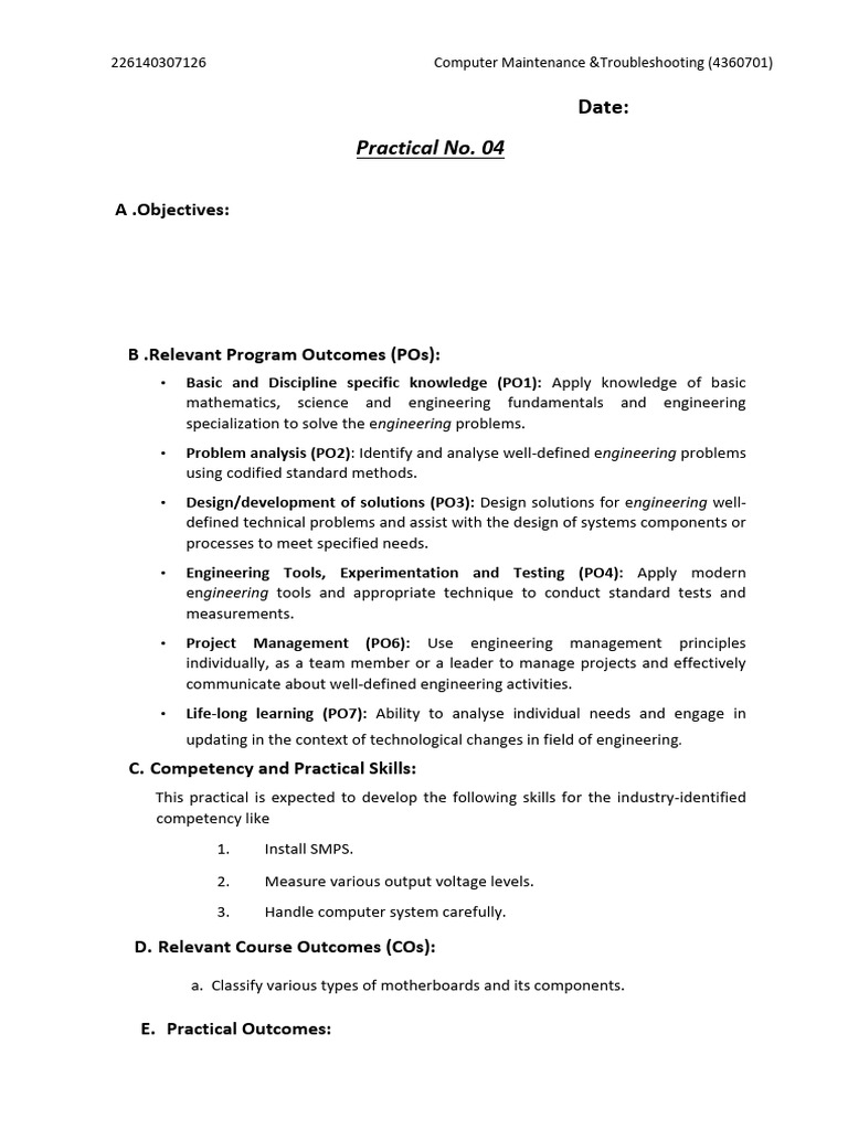 Practical 4 F | PDF | Rectifier | Power Supply